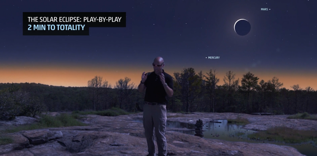 Simulation: What Exactly Happens During a Total Solar Eclipse? - Blue ...