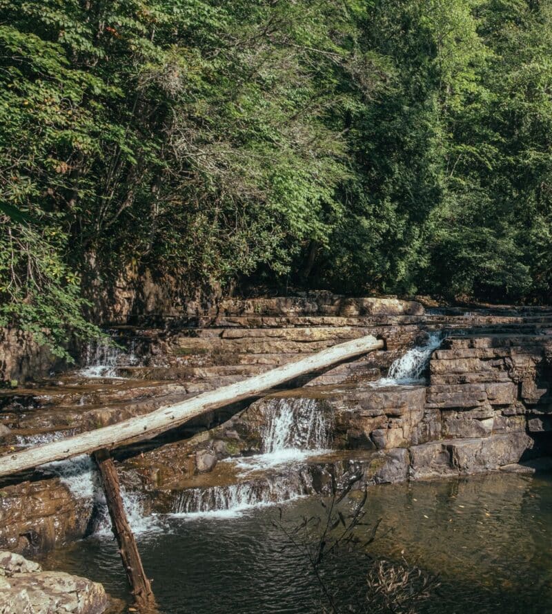 Waterfalls on Waterfalls in Giles County, Va.